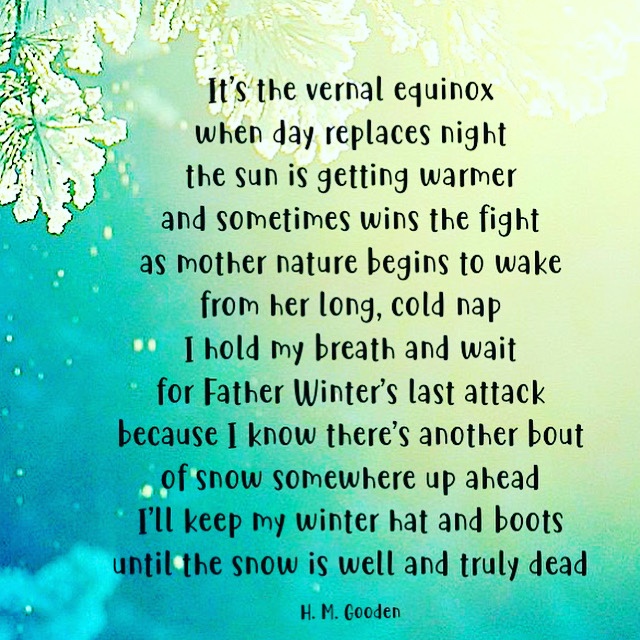 Spring equinox – Thought Salad